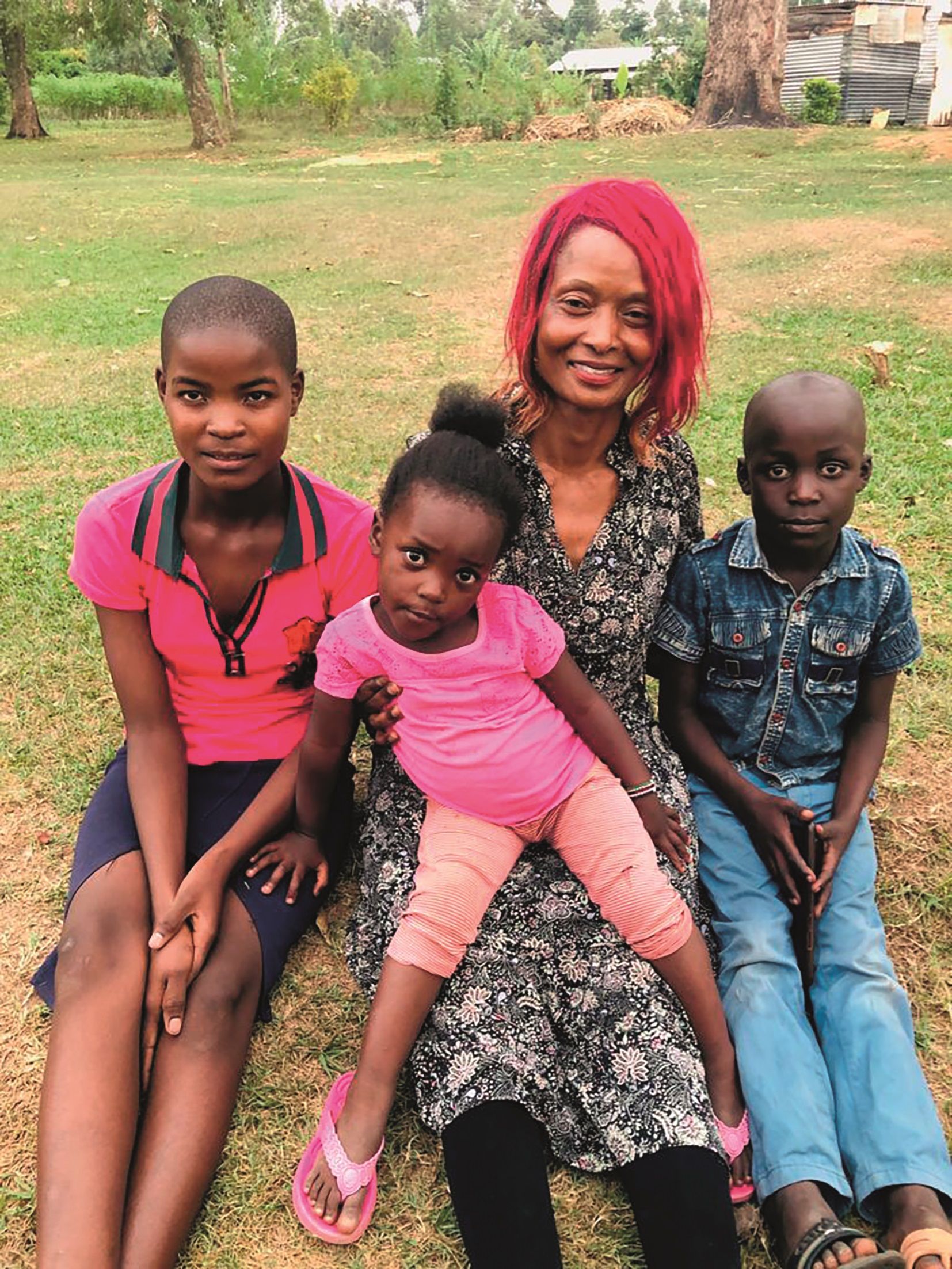 Emma Lehner visiting the Kikonda Forest Reserve