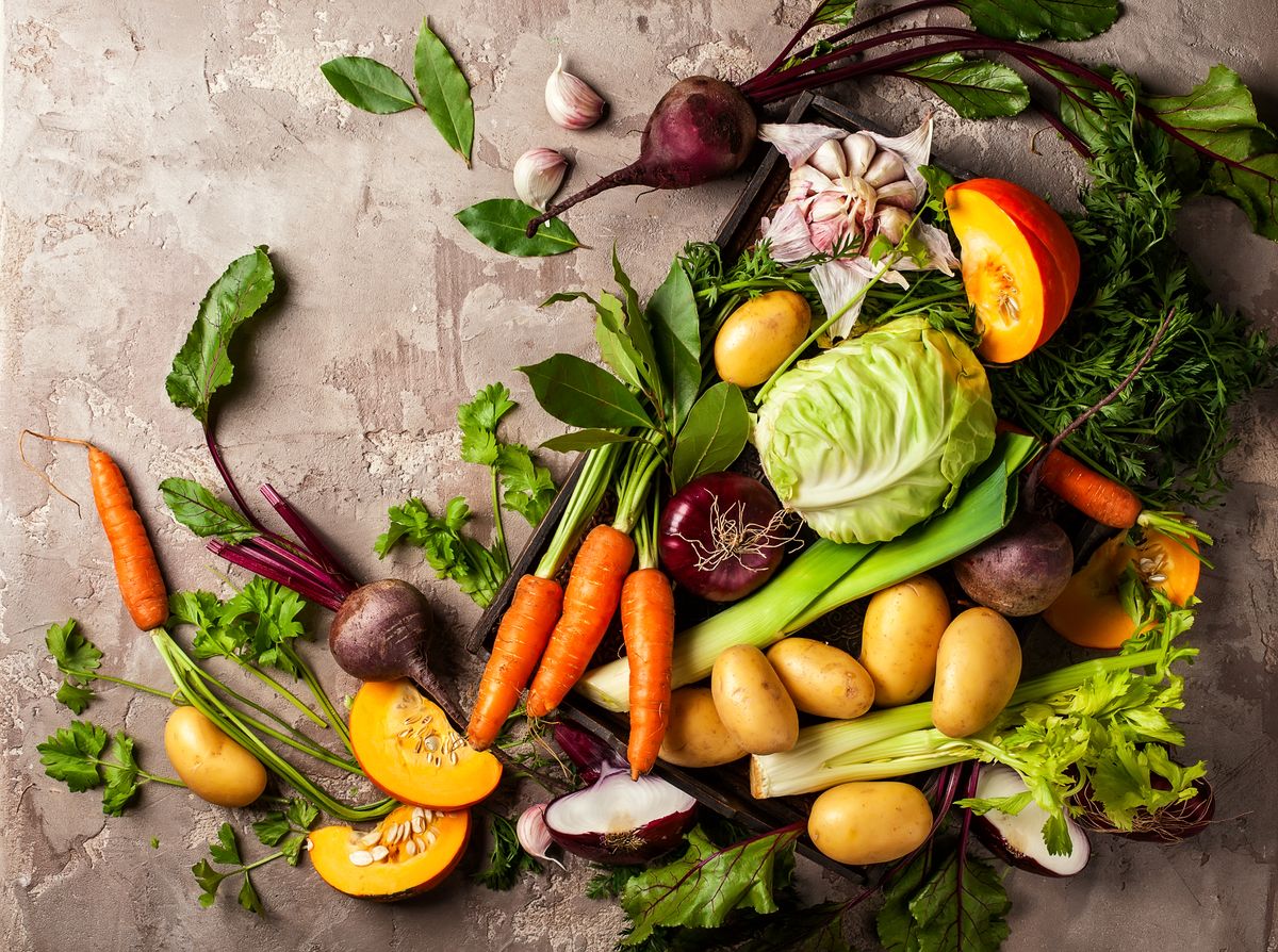 1. Less meat, more vegetables