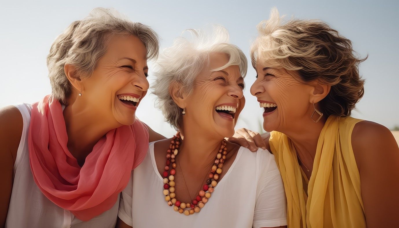 women-laughing-menopause